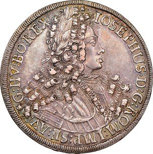 Austrian Silver Thaler "Joseph I Hall" 1705-1710 KM# 1438.1 ...