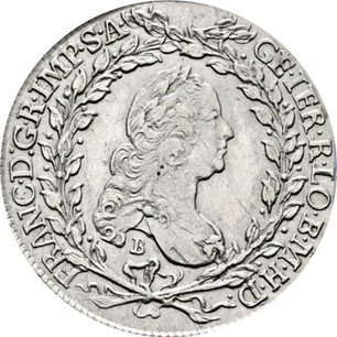 Austrian 1/8 Oz Silver 20 Kreuzer "Maria Theresa" 1765 KM# 2029 ...