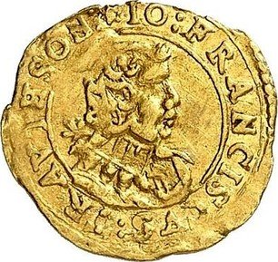 Austrian Gold 1/4 Ducat "Johann Franz" 1635 KM# 29 | coinscatalog.NET
