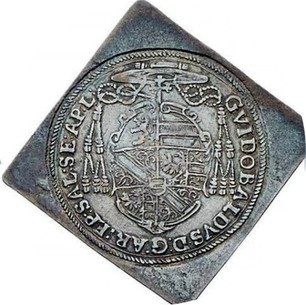 Austrian Silver 1/6 Thaler "Guidobald" 1654-1666 KM# 160 | coinscatalog.NET