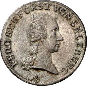 Austriaco 3 Kreuzer "Fernando III de Austria - Toscana" 1803-1805 KM ...
