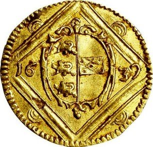 1 Pfennig de oro austriaco "Ferdinand III St Veit" 1639 | coinscatalog.NET