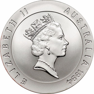 Australian Silver 10 Dollars "Sarah Durack" 1994 KM# 226 | coinscatalog.NET