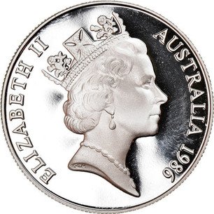 Australian Silver 10 Dollars "South Australia" 1986 KM# 88 ...