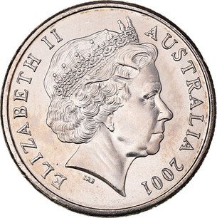 Australian 5 Cents "Echidna" 1999-2019 KM# 401 | coinscatalog.NET
