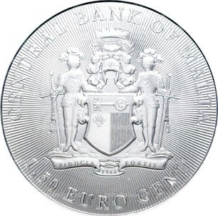 Maltese 1 Oz Silver 1,50 Euro Cent "Europa and the Bull" 2022 ...