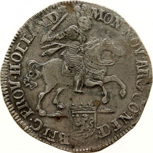 Dutch Silver 1 Ducaton "Amsterdam" 1672-1673 KM# 1a | coinscatalog.NET