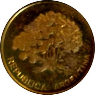Argentine 1 Peso "Tree Pattern" 1985 | coinscatalog.NET