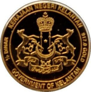 Malaysian Gold 1/2 Dirham "Kelantan" 2010 | coinscatalog.NET