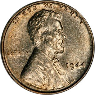 USA One Cent "Patrón" 1944 | coinscatalog.NET