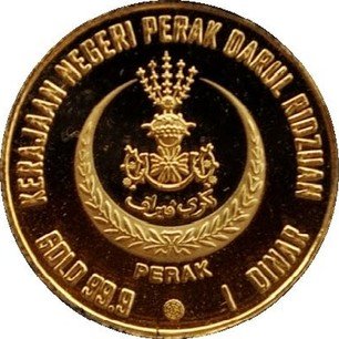 Malaysian Gold 1 Dinar "Perak" 2011 | coinscatalog.NET