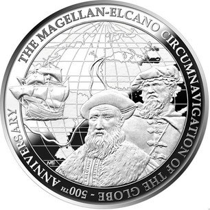 Maltese Silver 10 Euro "500th Anniversary of the Circumnivagation of ...