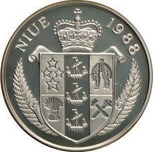 Niuean Silver 50 Dollars "Tennis Champions" 1988 KM# 16 | coinscatalog.NET
