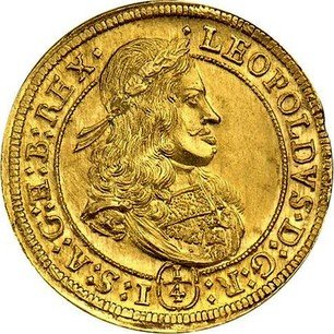 Austrian Gold 6 Ducats "Emperor Leopold I" 1657-1705 | coinscatalog.NET