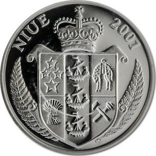 Niuean Silver 10 Dollars "Pokemon. Squirtle" 2001 KM# 142 ...