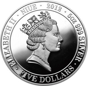 Niuean 5 Oz Silver 5 Dollars "Vietnam War 50th Anniversary of Australia ...