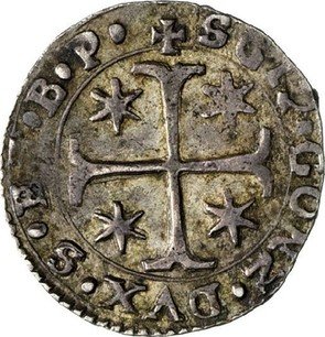 Italian Billon 10 Soldo "Genoa Counterfeit" 1610 KM# 28 | coinscatalog.NET