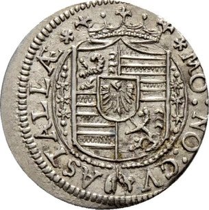 Italian Silver 3 Soldo Guastalla/ Countship Standard Coinage 1618-1619 ...