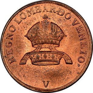 Italian Centesimo "Ferdinand I" 1839-1846 C# 12.2 | coinscatalog.NET