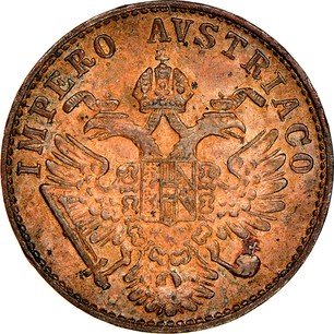 Italian Centesimo "Franz Joseph I" 1852 C# 29.1 | coinscatalog.NET
