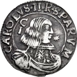 Italian Silver Reale "Carlo II" 1689-1700 KM# 24 | coinscatalog.NET