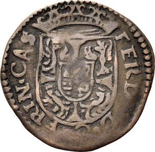 Italian Billon Soldo "Ferdinando I Mantua" 1616-1678 KM# 15 ...