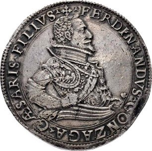 Italian Silver Tallero Guastalla/ Countship Standard Coinage 1600-1604 ...
