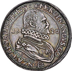 Italian Silver Tallero Guastalla/ Countship Standard Coinage 1620 KM ...