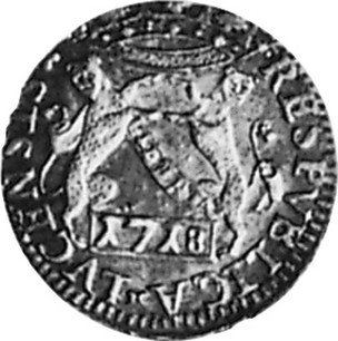 Italian Silver Barbone "Lucca Coinage" 1668-1725 KM# 34 | coinscatalog.NET