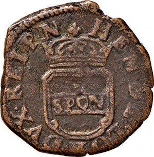 Italian Grano "Filippo IV" 1648 KM# 87 | coinscatalog.NET