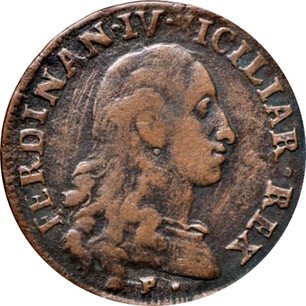 Italian Grano "Ferdinando IV" 1788-1793 KM# 205 | coinscatalog.NET
