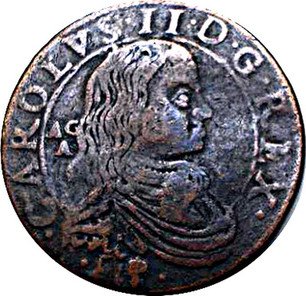 Italian Grano "Carlo II" 1677-1683 KM# 102 | coinscatalog.NET