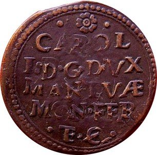 Italian Soldo "Carlo I" 1627-1637 KM# 107 | coinscatalog.NET