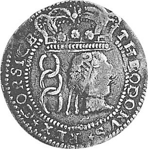 Italian Silver 1/2 Scudo "Teodoro I" 1736 KM# 7 | coinscatalog.NET