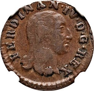 Italian 4 Cavalli "Ferdinando IV" 1804 KM# 238 | coinscatalog.NET