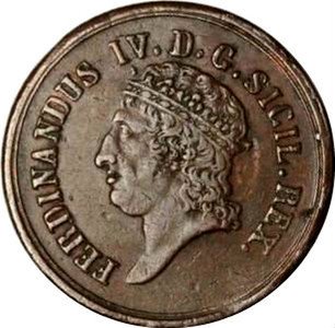 Italian 8 Tornesi "Ferdinando IV" 1816 KM# 272 | coinscatalog.NET