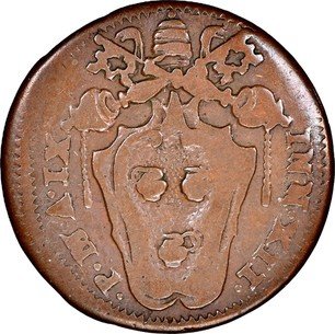 Quattrino italiano "Gubbio Coinage" 1694-1700 KM# 64 | coinscatalog.NET