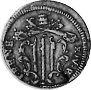 Italian Quattrino "Benedict XIV" 1749 KM# 141 | coinscatalog.NET