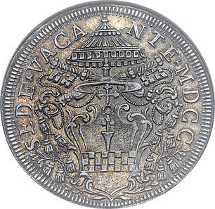 Italian Silver Piastra "Giovanni Battista Spinola" 1700 KM# 651 ...