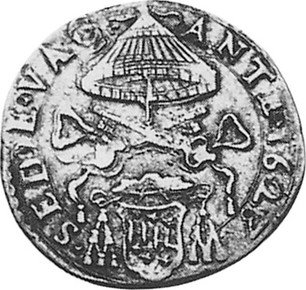Italian Silver Testone Papacy Standard Coinage 1623 KM# 114 ...