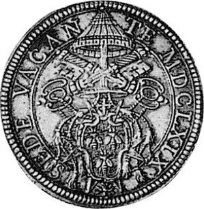Italian Silver Testone Papacy Standard Coinage 1669 KM# 318 ...
