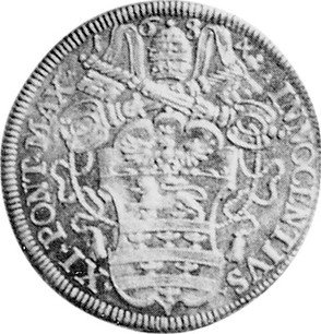 Italian Silver Testone "Innocent XI" 1684 KM# 450 | coinscatalog.NET