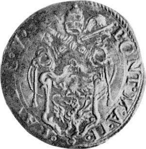 Italian Silver Testone "Paul V" 1606-1608 KM# 41 | coinscatalog.NET