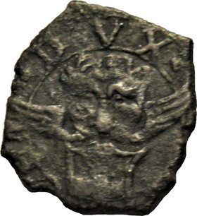 Italian Billon 1/2 Grosso (Mezzo Grosso) "Carlo Emanuele I. Savoy" 1587 ...