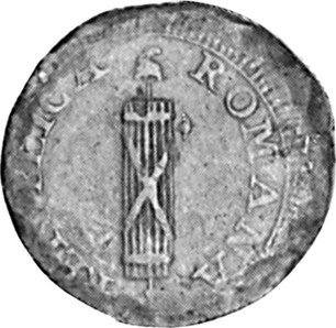 Italian 2 Baiocchi "Fasces. Fermo" 1798 KM# 15 | coinscatalog.NET