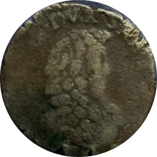 Italian 2 Denari "Carlo Emanuele II" 1664-1666 KM# 273 | coinscatalog.NET