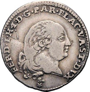 Italian Silver 3 Lira "Ferdinando di Borbone" 1790-1795 C# 8 ...