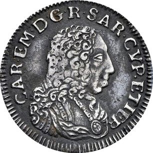 Italian Silver Reale "Carlo Emanuele III" 1732 KM# 20 | coinscatalog.NET