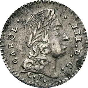 Italian Silver Tari "Carlo III. Sicily" 1731-1734 KM# 125 ...
