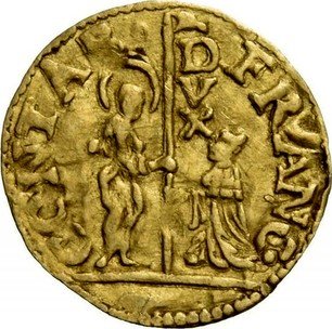 Italian Gold 1/4 Zecchino "Francesco Contarini" 1623-1624 KM# 128 ...